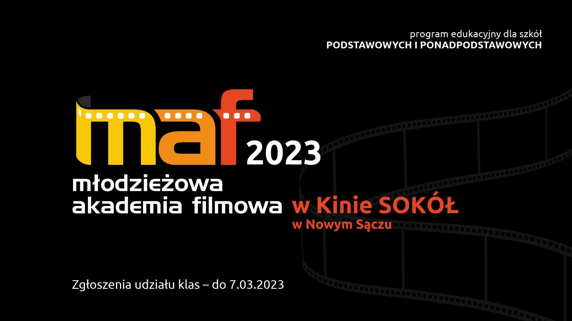 Młodzieżowa Akademia Filmowa 2023 – Sądecki News